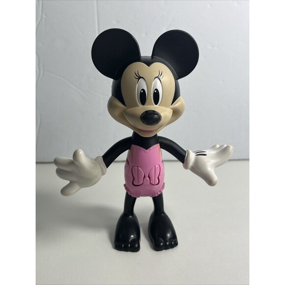 Mattel | Toys | Disney Minnie Mouse Push Button Moving Arms And Head ...
